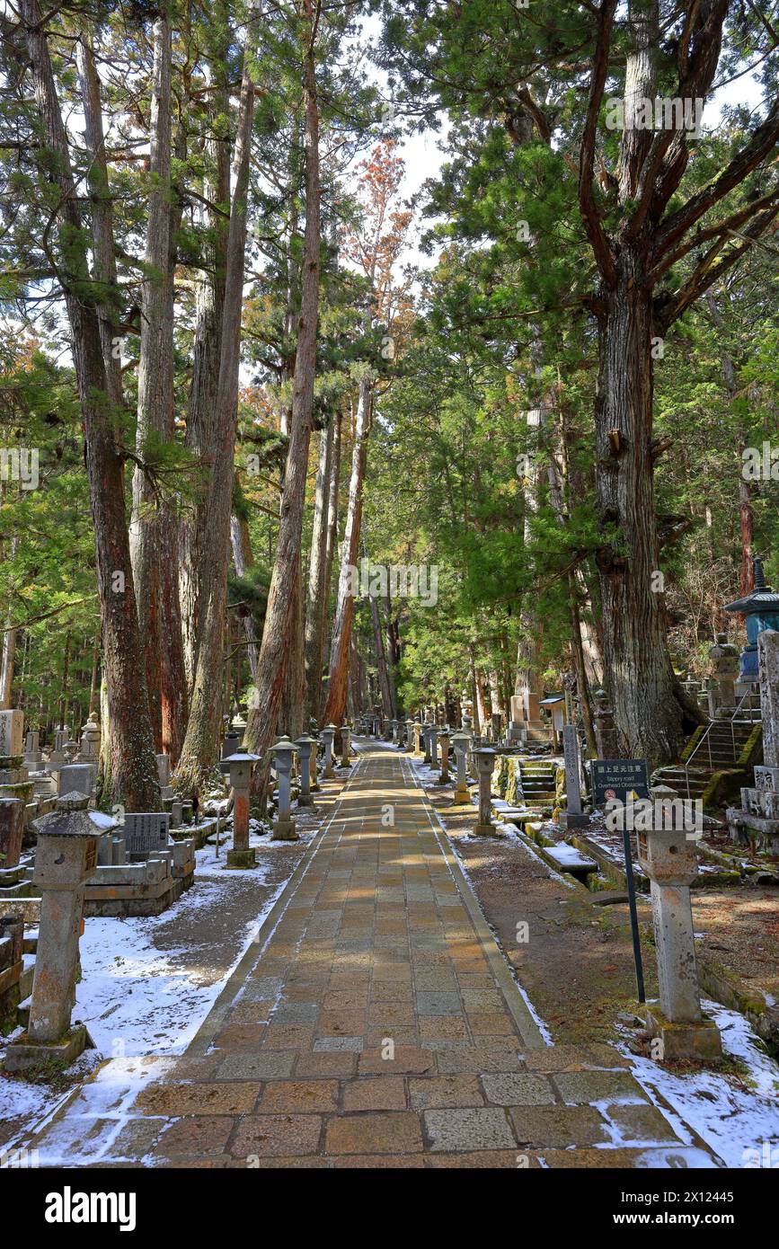 Mt koya cemetery hi-res stock photography and images - Alamy