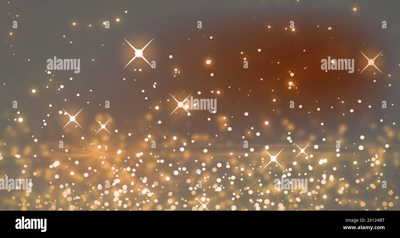 Image of light spots on grey background Stock Photo - Alamy