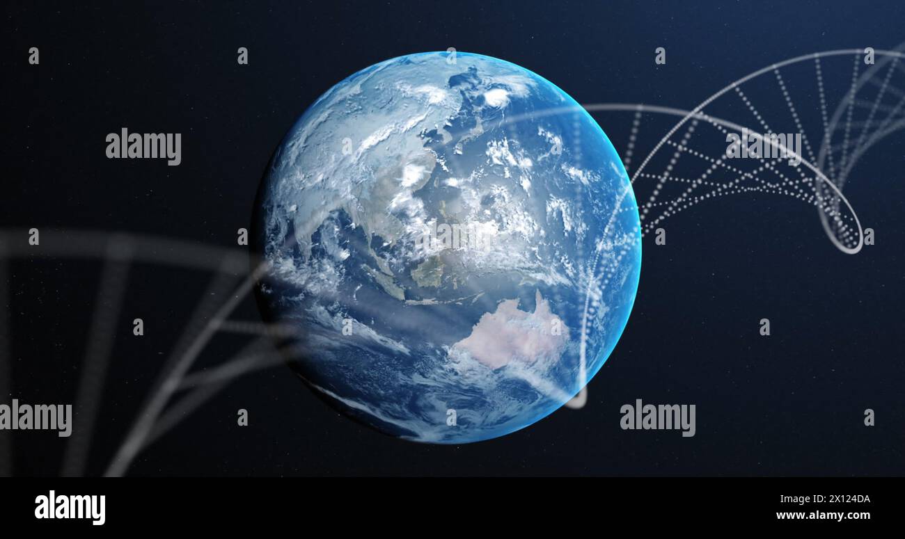 3d globe earth spinning on hi-res stock photography and images - Alamy
