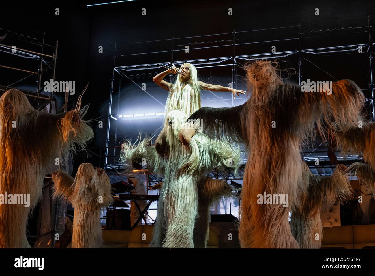 Doja Cat performs during the the first weekend of the Coachella Valley ...