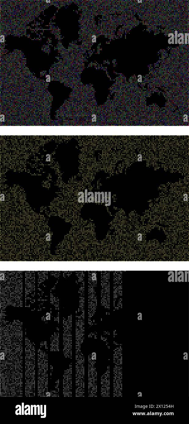 Background connection dots world map Stock Vector Images - Alamy
