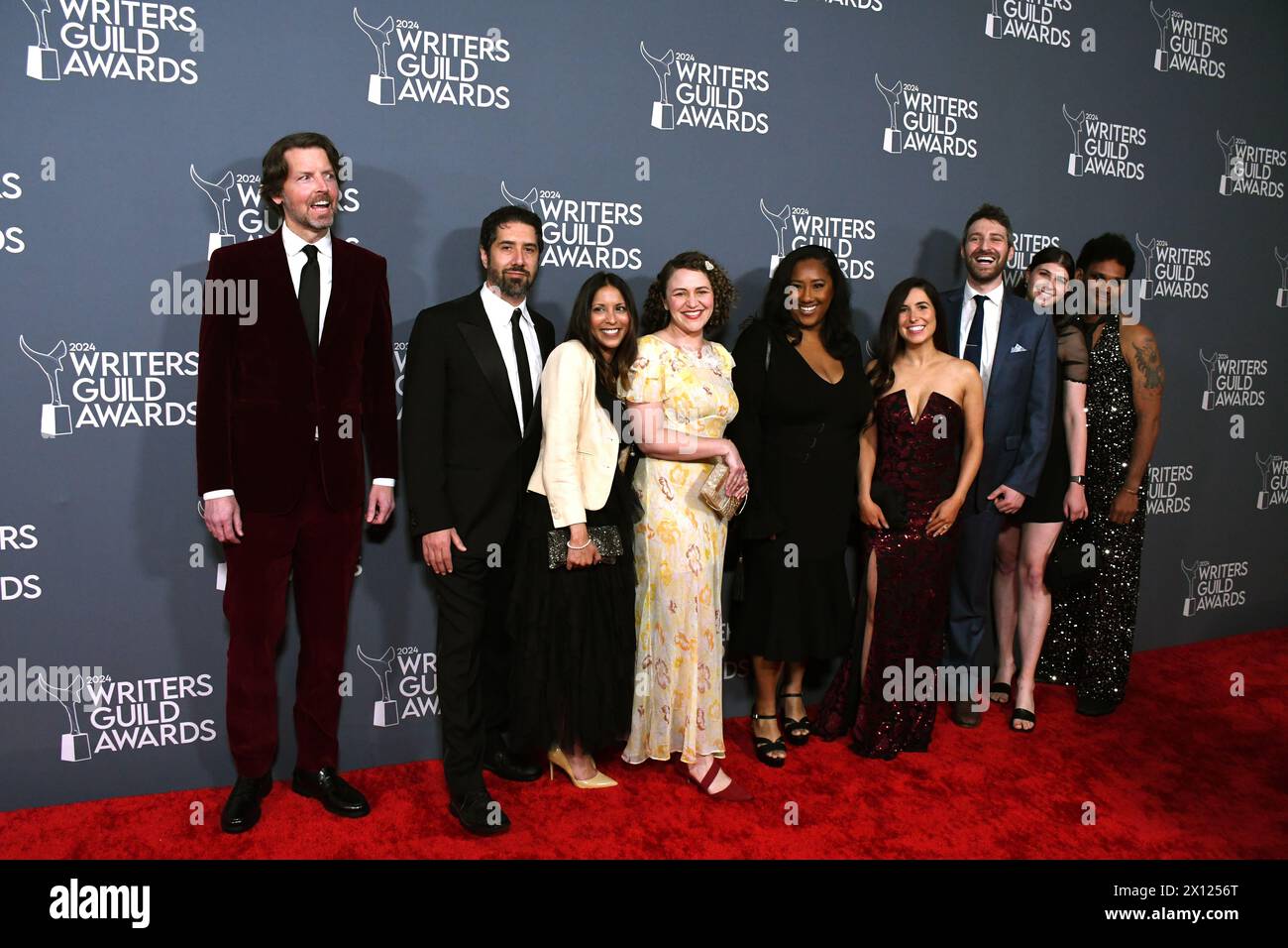 Los Angeles, California, USA 14th April 2024 Neil Goldman and writers ...