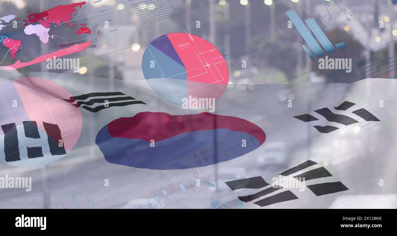 Map of south korea hi-res stock photography and images - Alamy