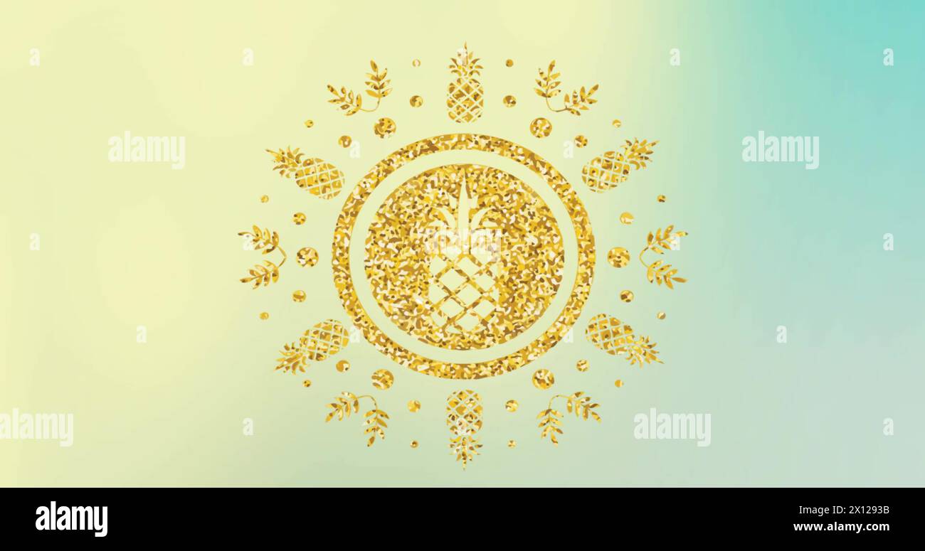 Pineapple overlay hi-res stock photography and images - Alamy