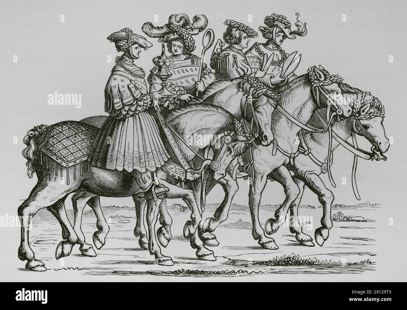 Holy Roman Empire. Officers of the table and the chamber of the ...