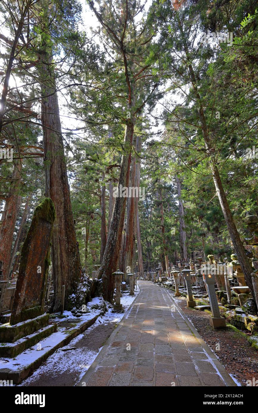 Kongobu-ji Okuno-in Okunoin Cemetery at Koyasan, Koya, Ito District ...