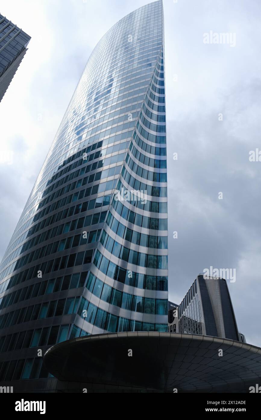 Paris, France - March 6, 2024. Cityscape in La Defense, a major ...