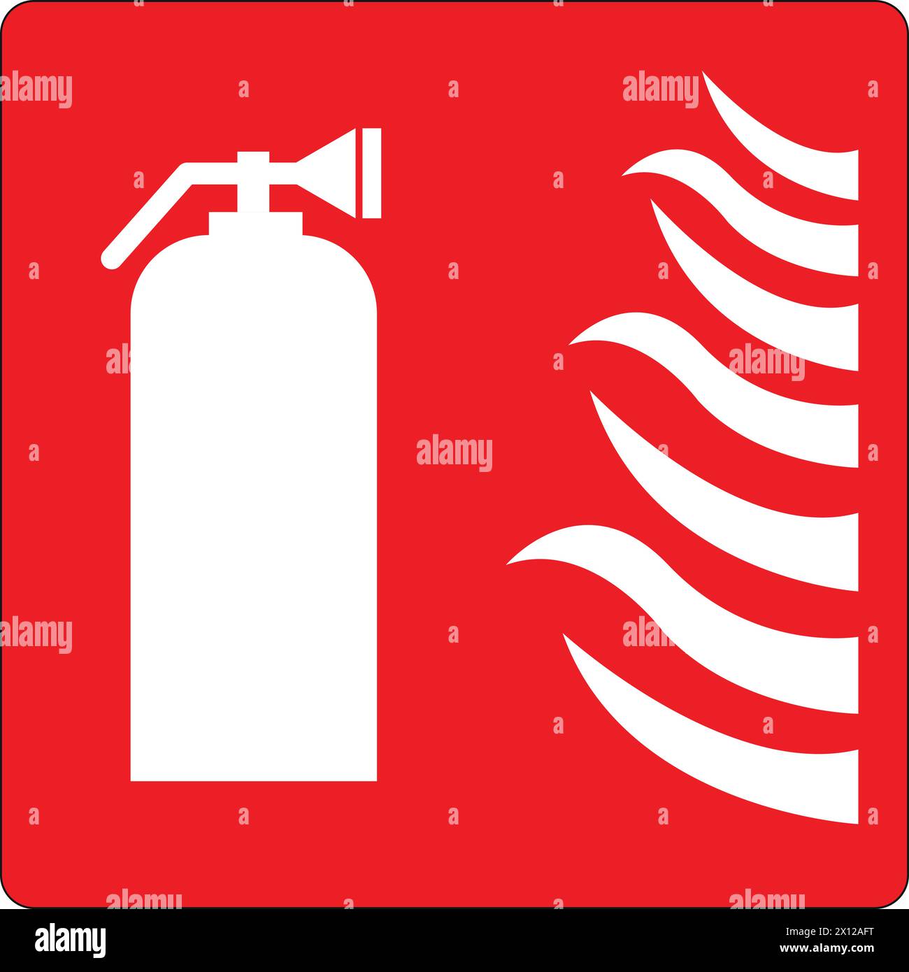 Fire extinguisher signs Stock Vector Images - Alamy