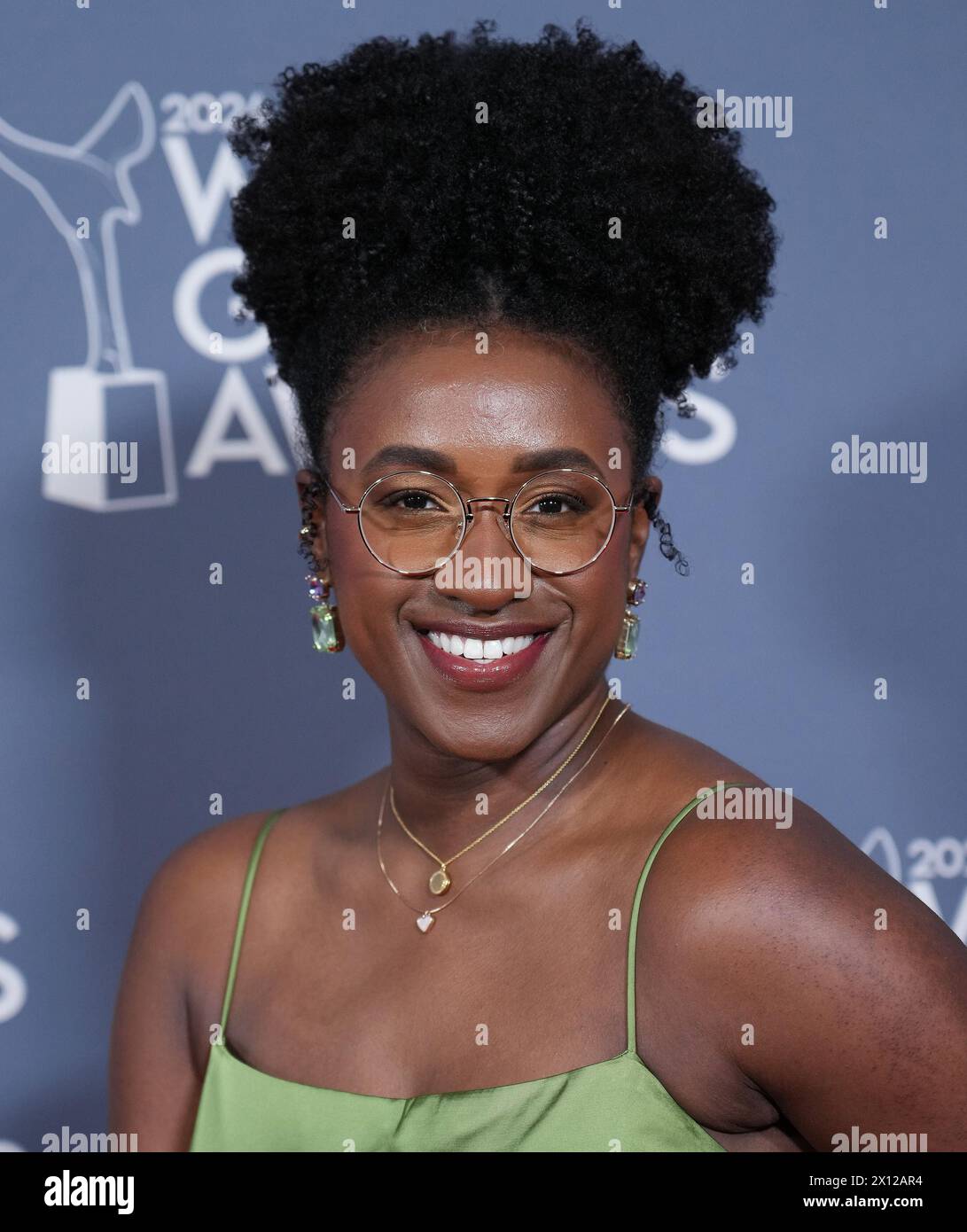 Los Angeles, USA. 14th Apr, 2024. Karen Joseph Adcock arrives at the ...