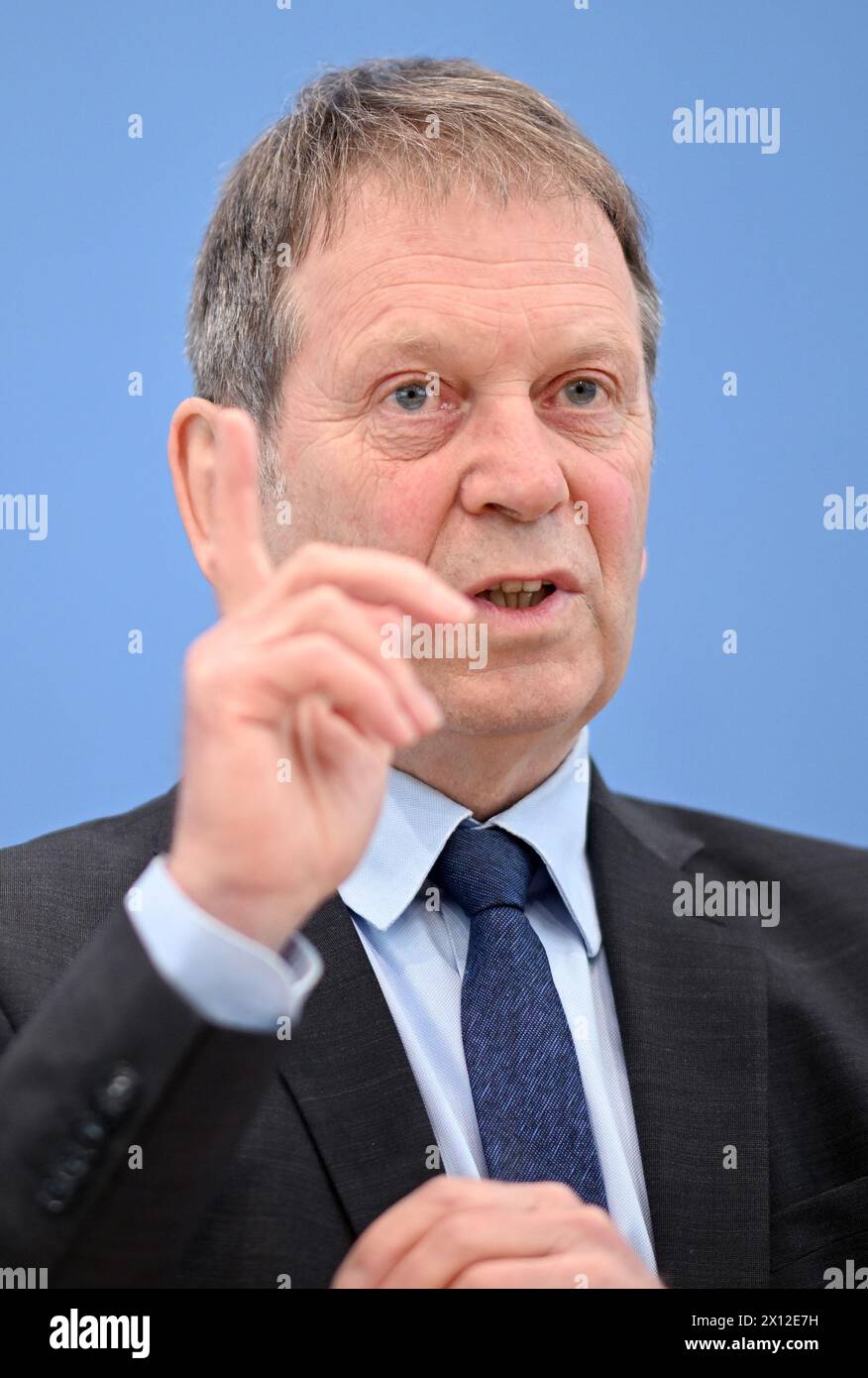 Berlin, Germany. 15th Apr, 2024. Hans-Martin Henning, Chairman of the ...