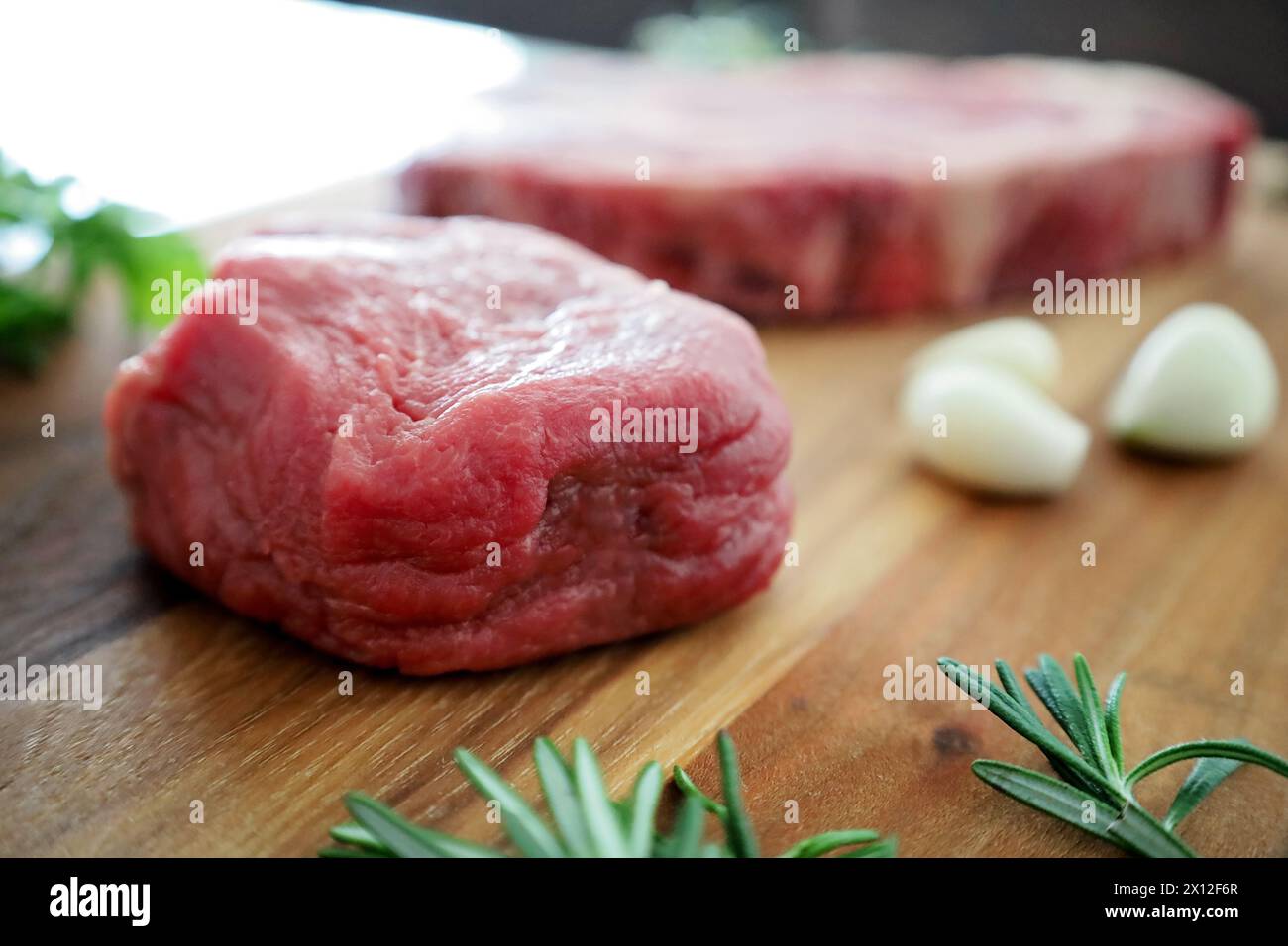 Raw filet mignon hi-res stock photography and images - Alamy