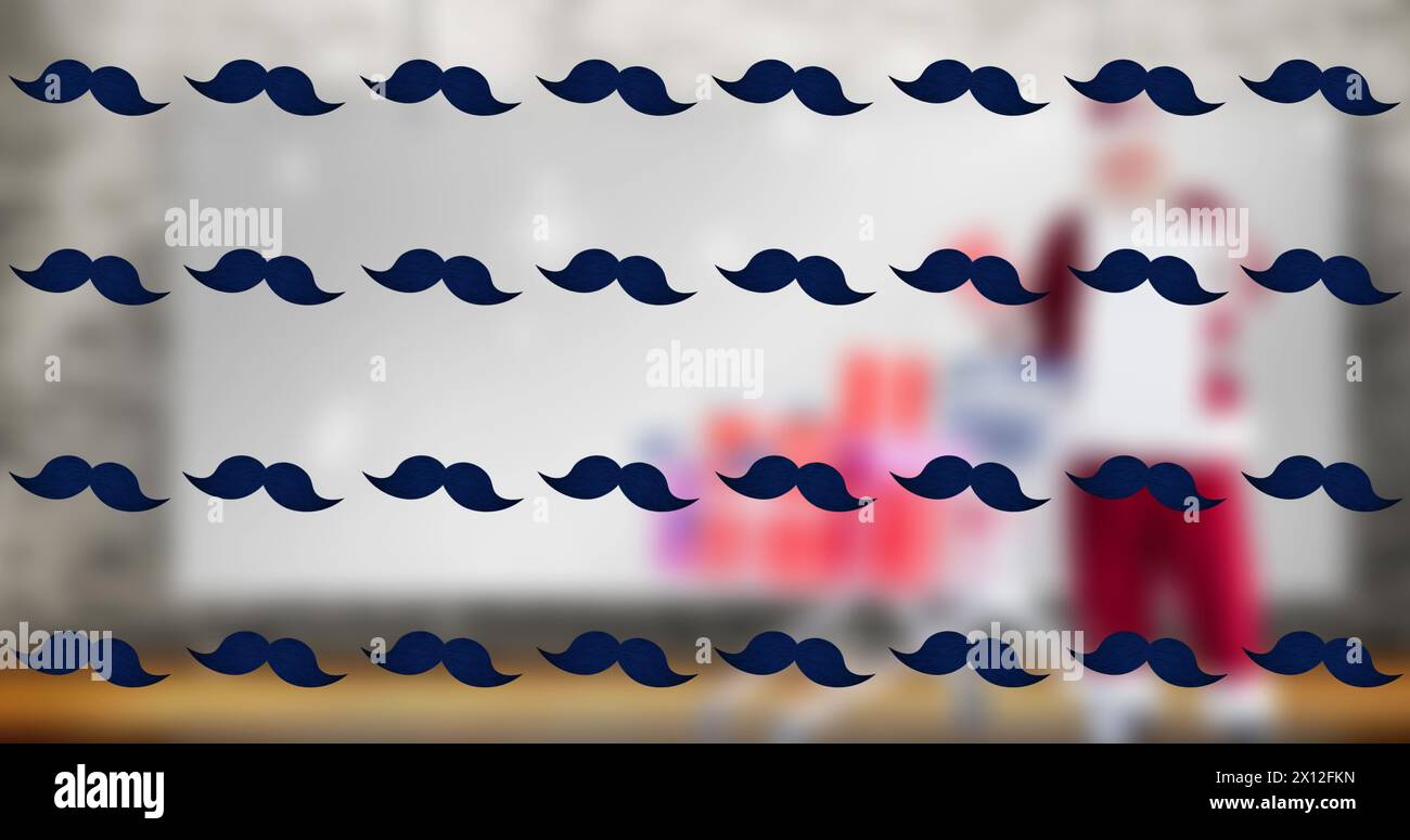 Mustache motion graphic animation background hi-res stock photography ...