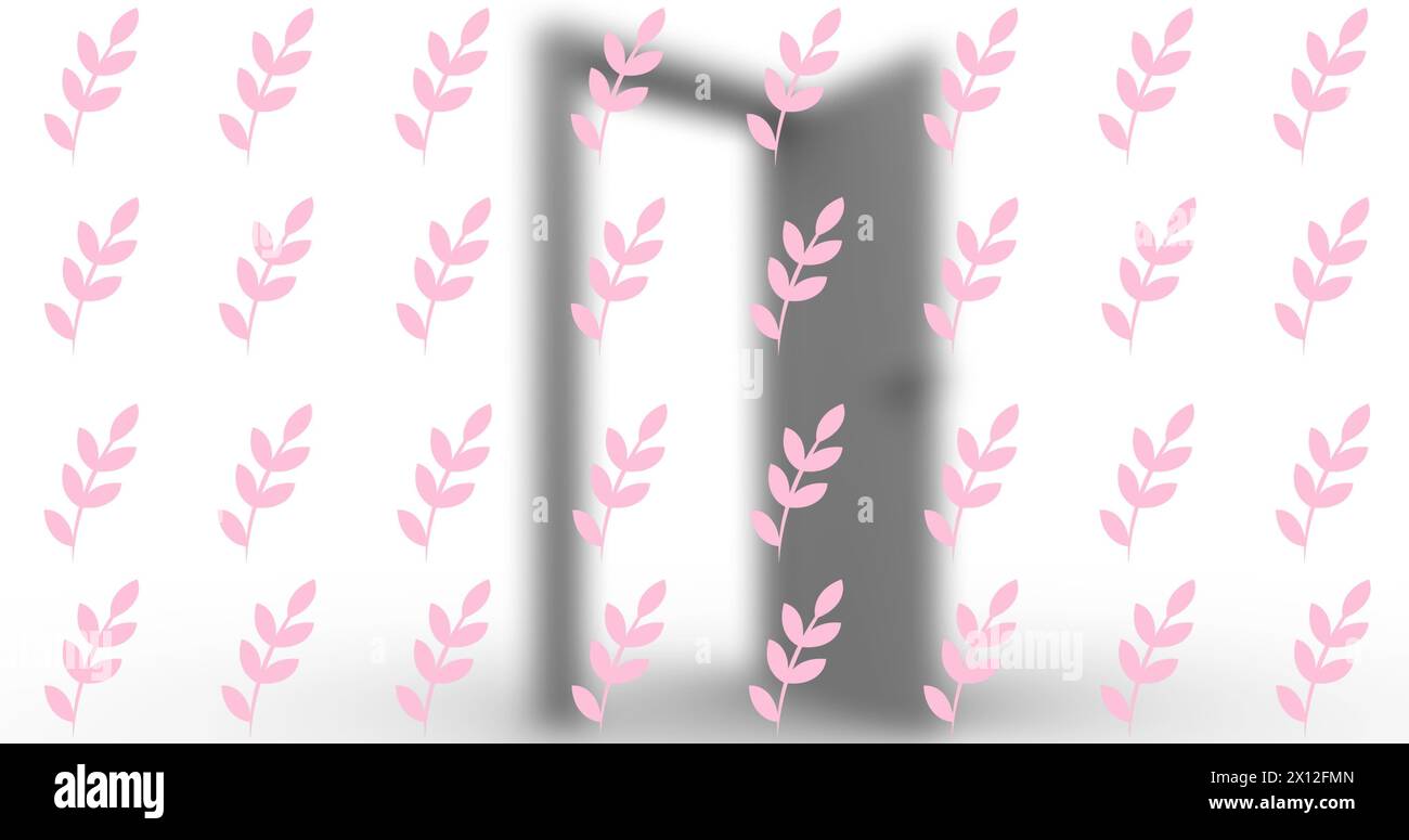 Pink leaves hi-res stock photography and images - Alamy