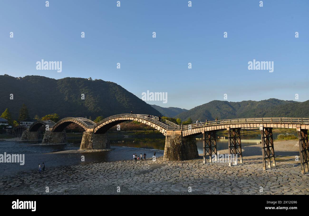 Kintai bridge constructed in 1673 Stock Photo - Alamy