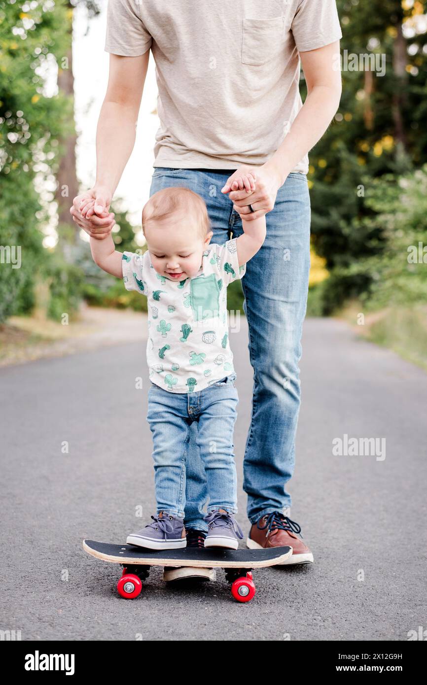 Silver metal word embedded into a concrete walkway Stock Photo - Alamy