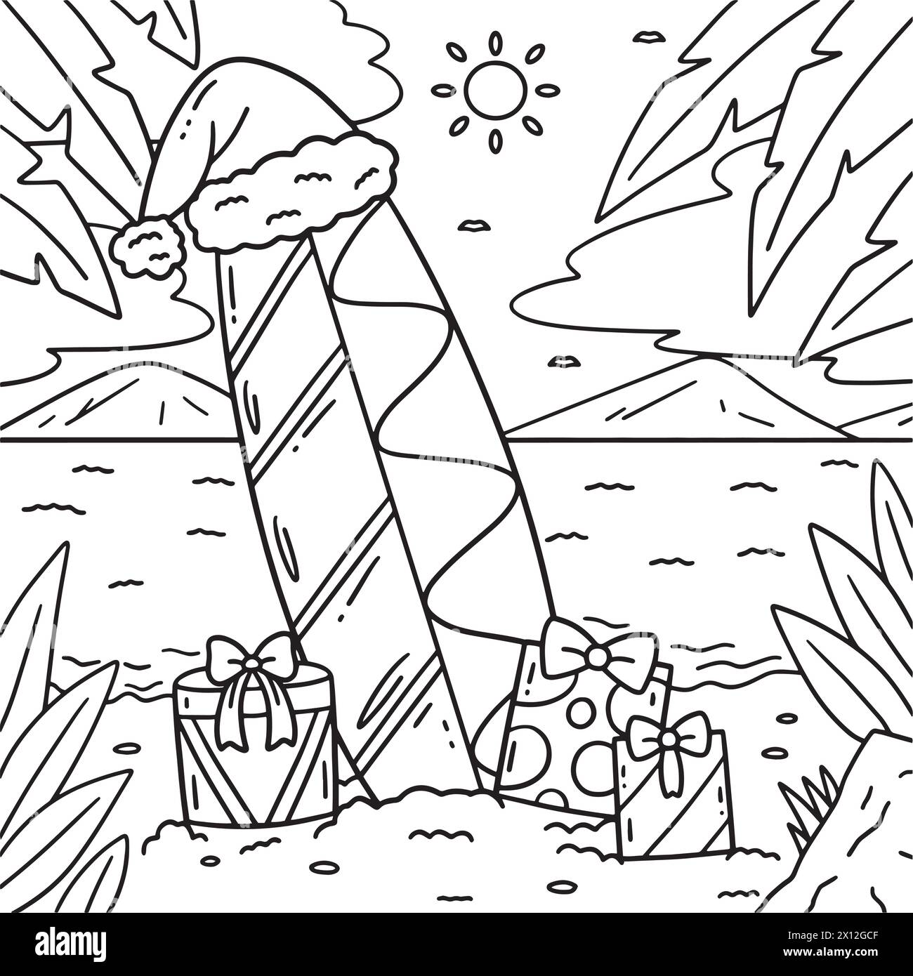 Christmas In July Coloring Pages Christmas In July Coloring Pages At