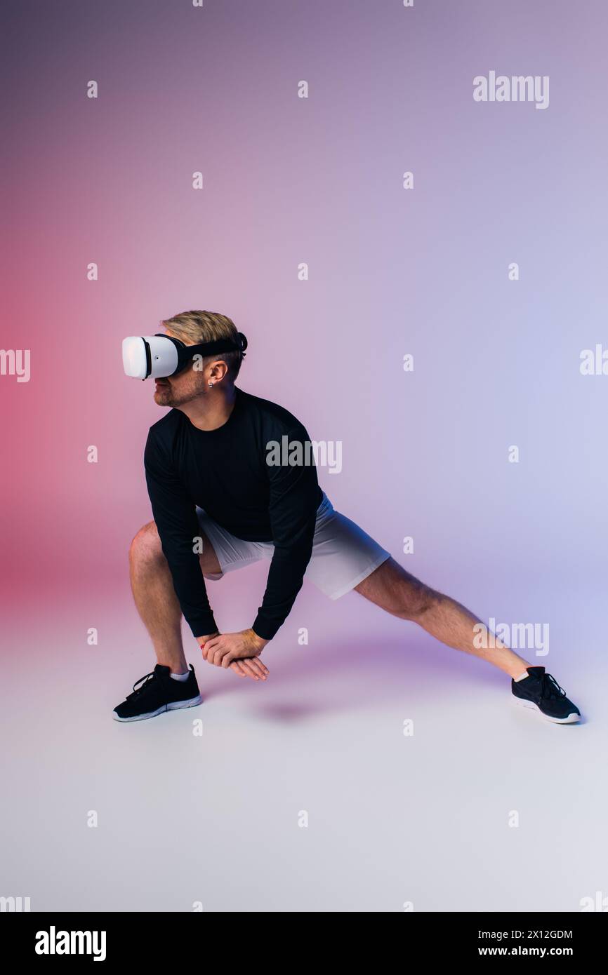 Black poses hi hi-res stock photography and images - Alamy
