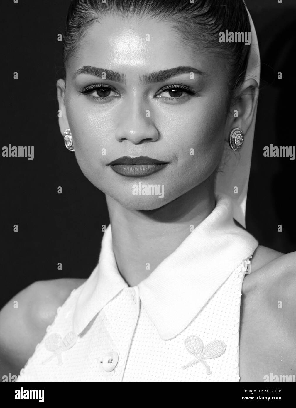 London, UK. April 10th, 2024. Zendaya arriving at the Challengers UK ...
