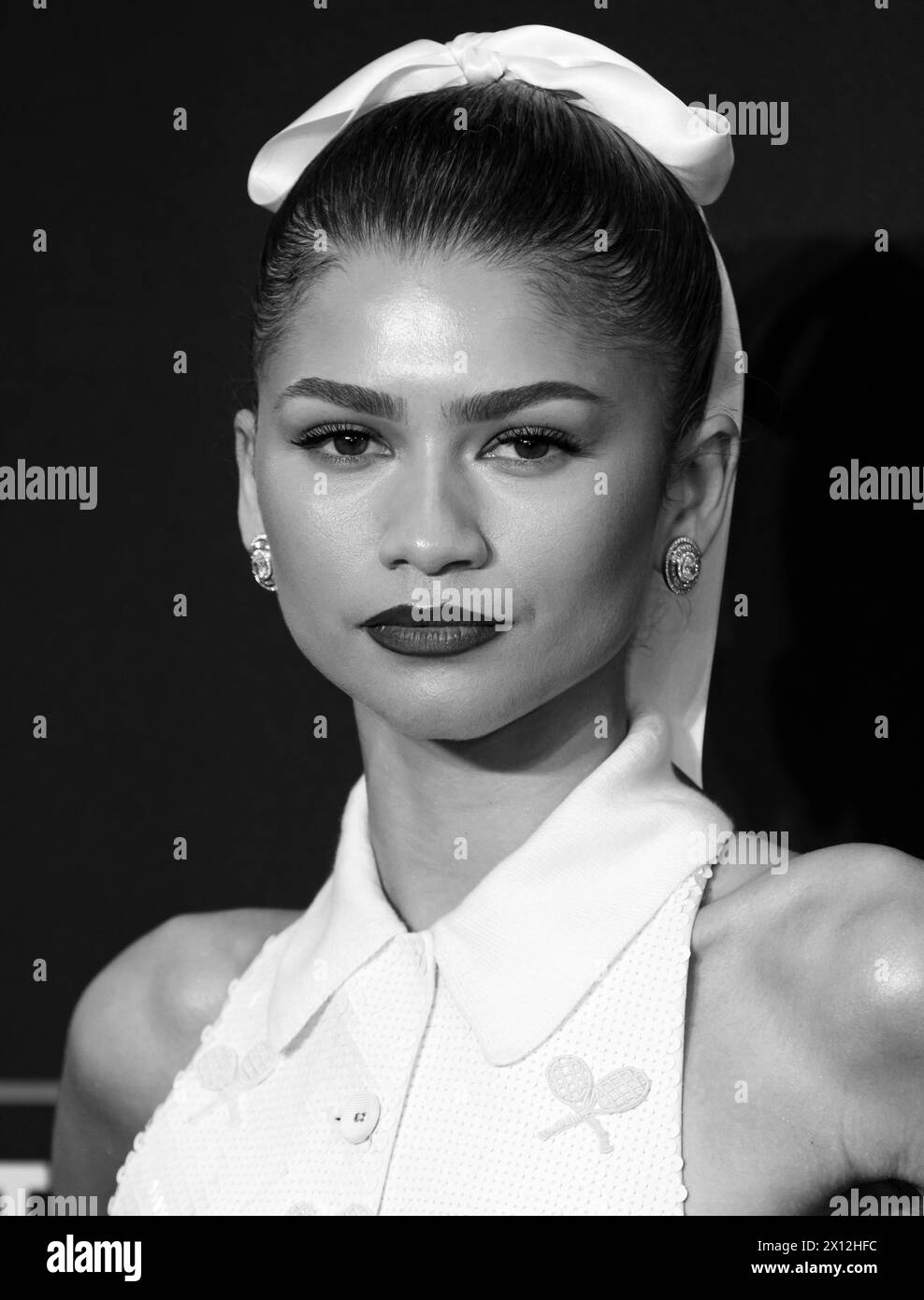 London, UK. April 10th, 2024. Zendaya arriving at the Challengers UK ...