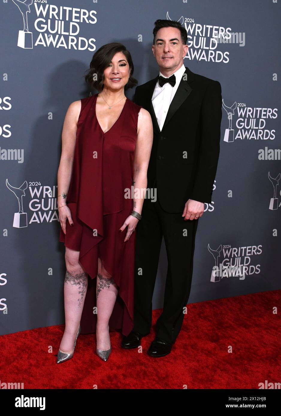 Los Angeles, California, USA 14th April 2024 Christine Boylan and Eric ...