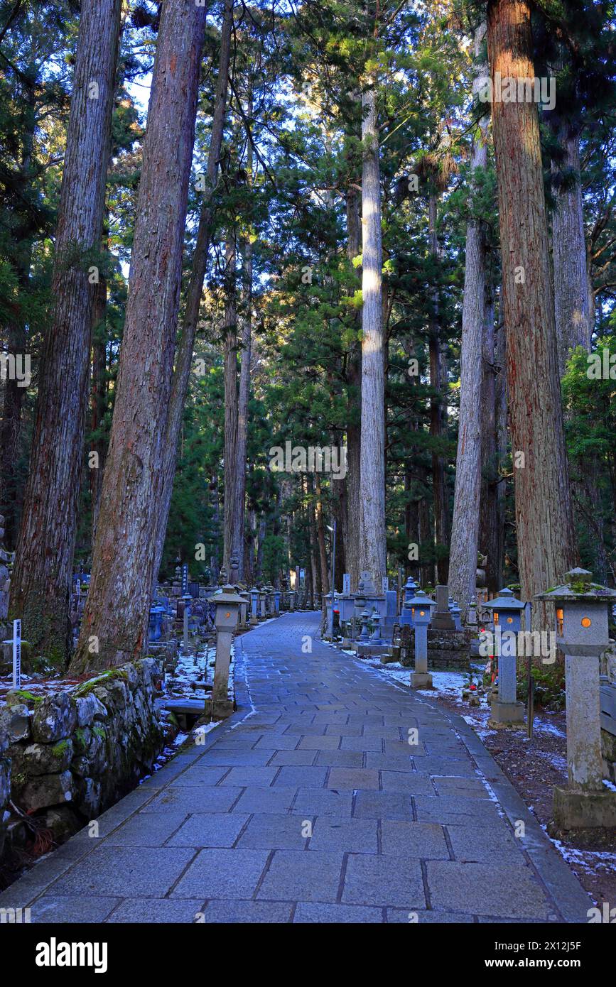 Kongobu-ji Okuno-in Okunoin Cemetery at Koyasan, Koya, Ito District ...