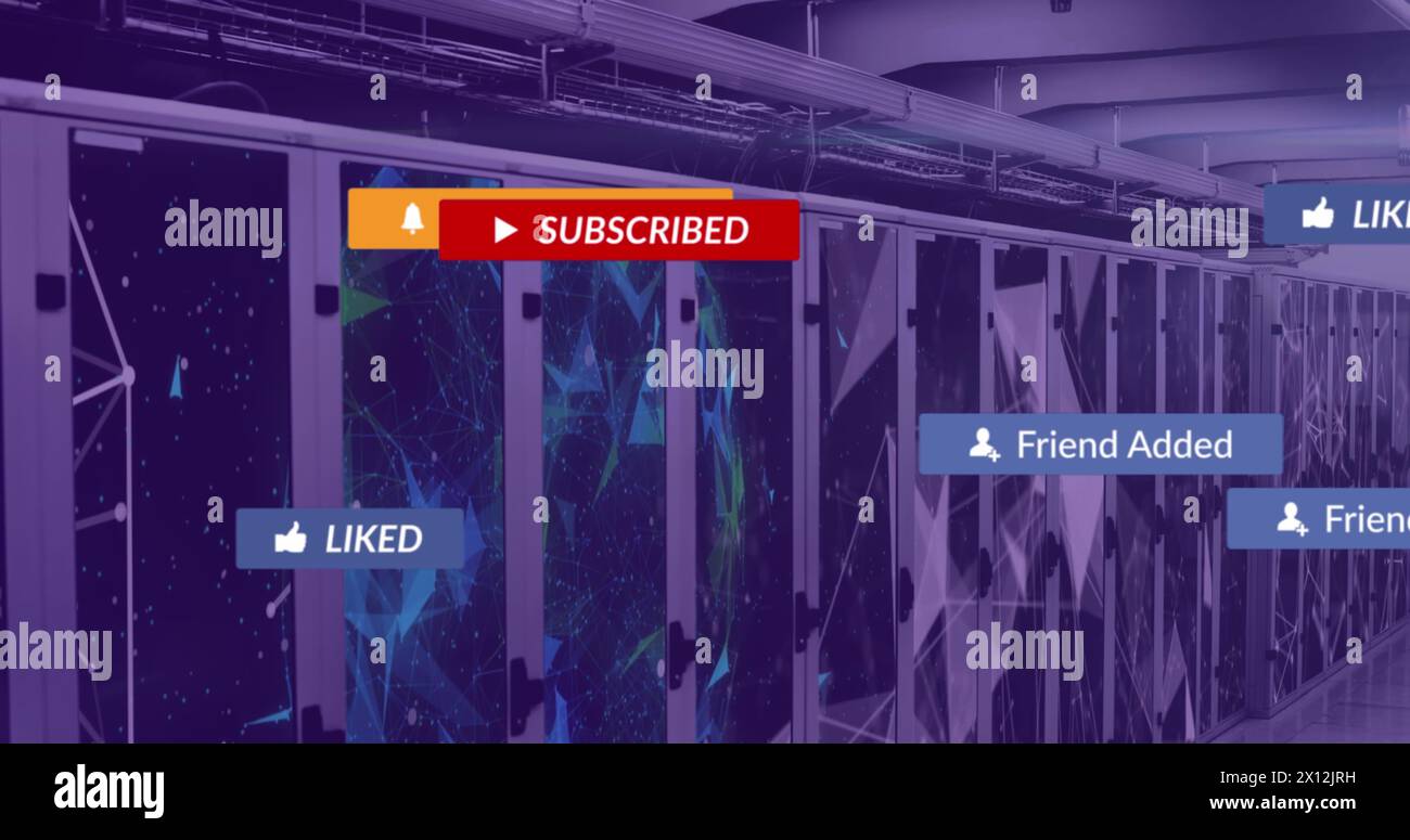 Animation social network subscribe button hi-res stock photography and ...