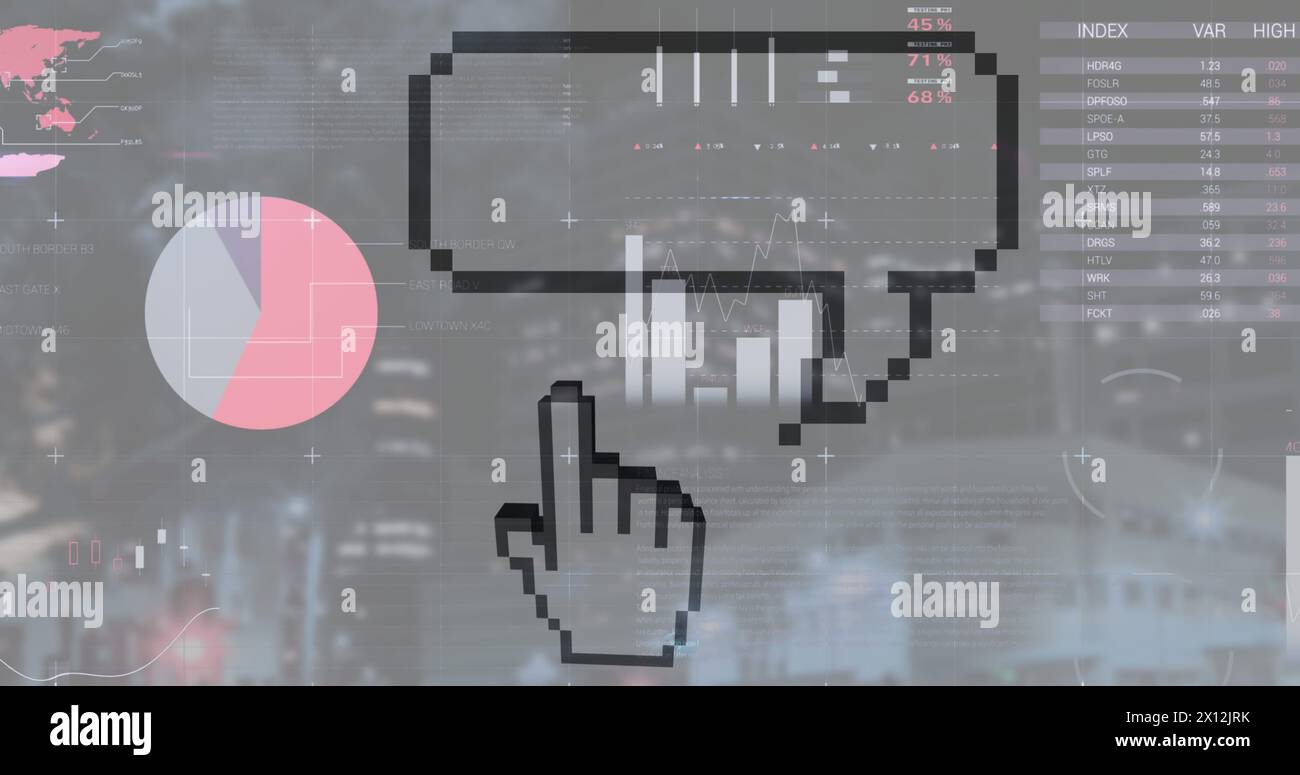 The image showcases a social media and digital interface concept, with image of speech bubbles ...