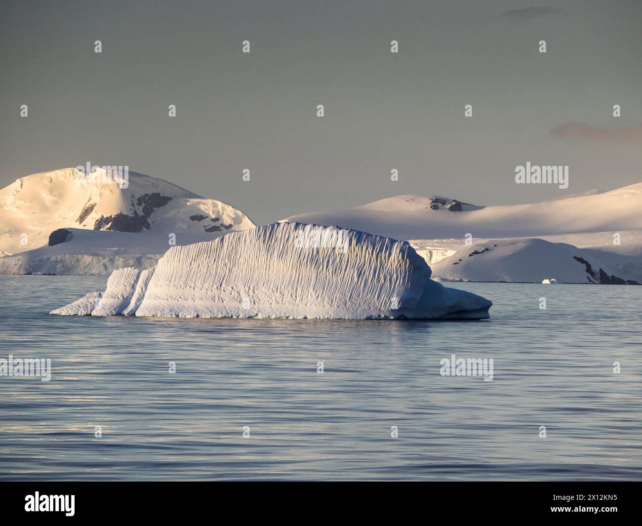 Iceberg in Orleans Strait off Awi Point, Trinity Island, Antarctica ...