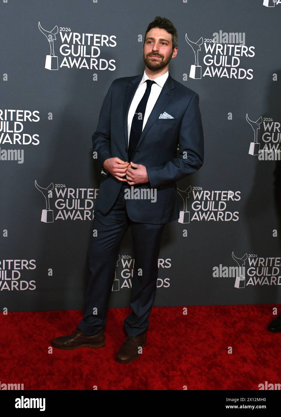 Los Angeles, California, USA 14th April 2024 Zack Bornstein attends the 76th Annual Writers ...