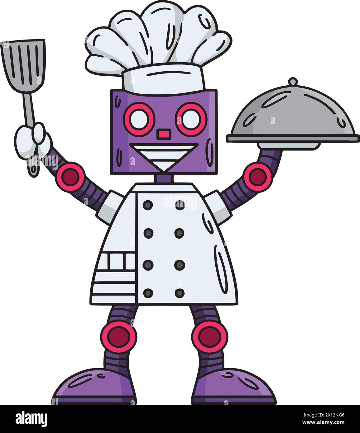 Chef cartoon hi-res stock photography and images - Alamy