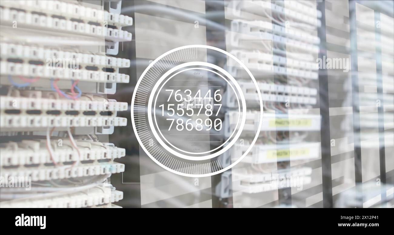 Data numbers graphic hi-res stock photography and images - Alamy