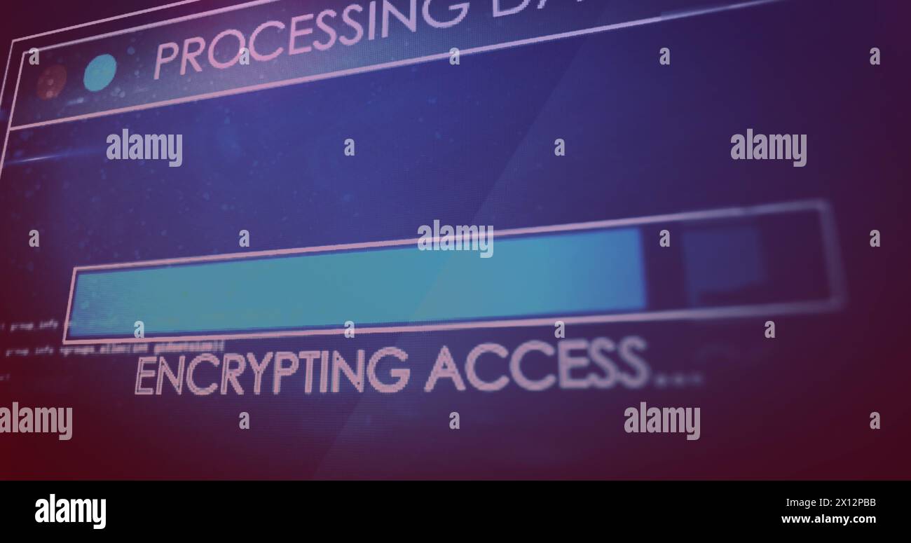 Image Of Computer Data Loading With Programming Language On Screen 1116