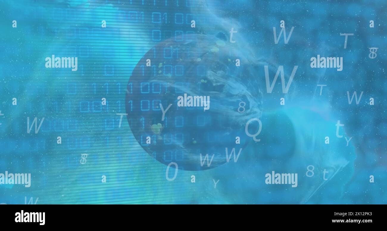 Animation programming code numerical data hi-res stock photography and images - Alamy