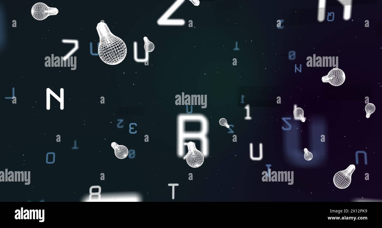 Animation education icons over light hi-res stock photography and ...