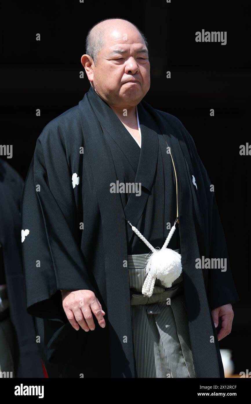 Tokyo Japan. 15th Apr, 2024. Hakkaku, APRIL 15, 2024 - Sumo : Annual ...