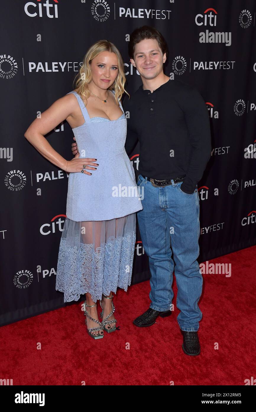 Emily Osment und Montana Jordan beim Screening der CBS TV-Serie 'Young ...