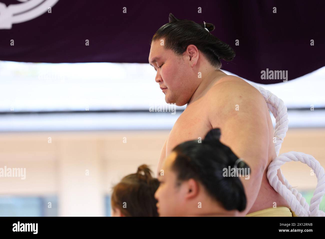 Tokyo Japan. 15th Apr, 2024. Terunofuji, APRIL 15, 2024 - Sumo : Annual ...