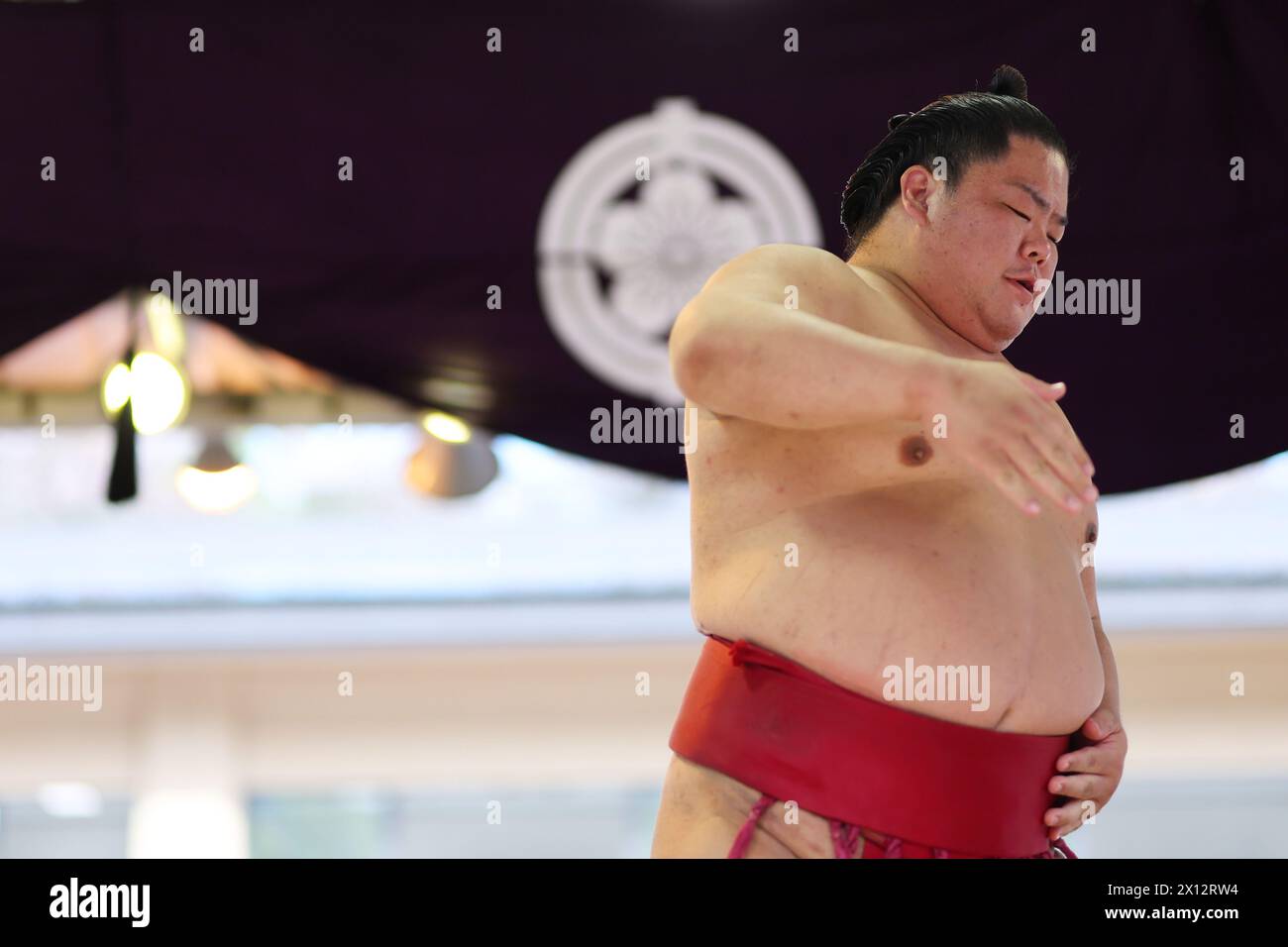 Tokyo Japan. 15th Apr, 2024. Daiseisho, APRIL 15, 2024 - Sumo : Annual ...