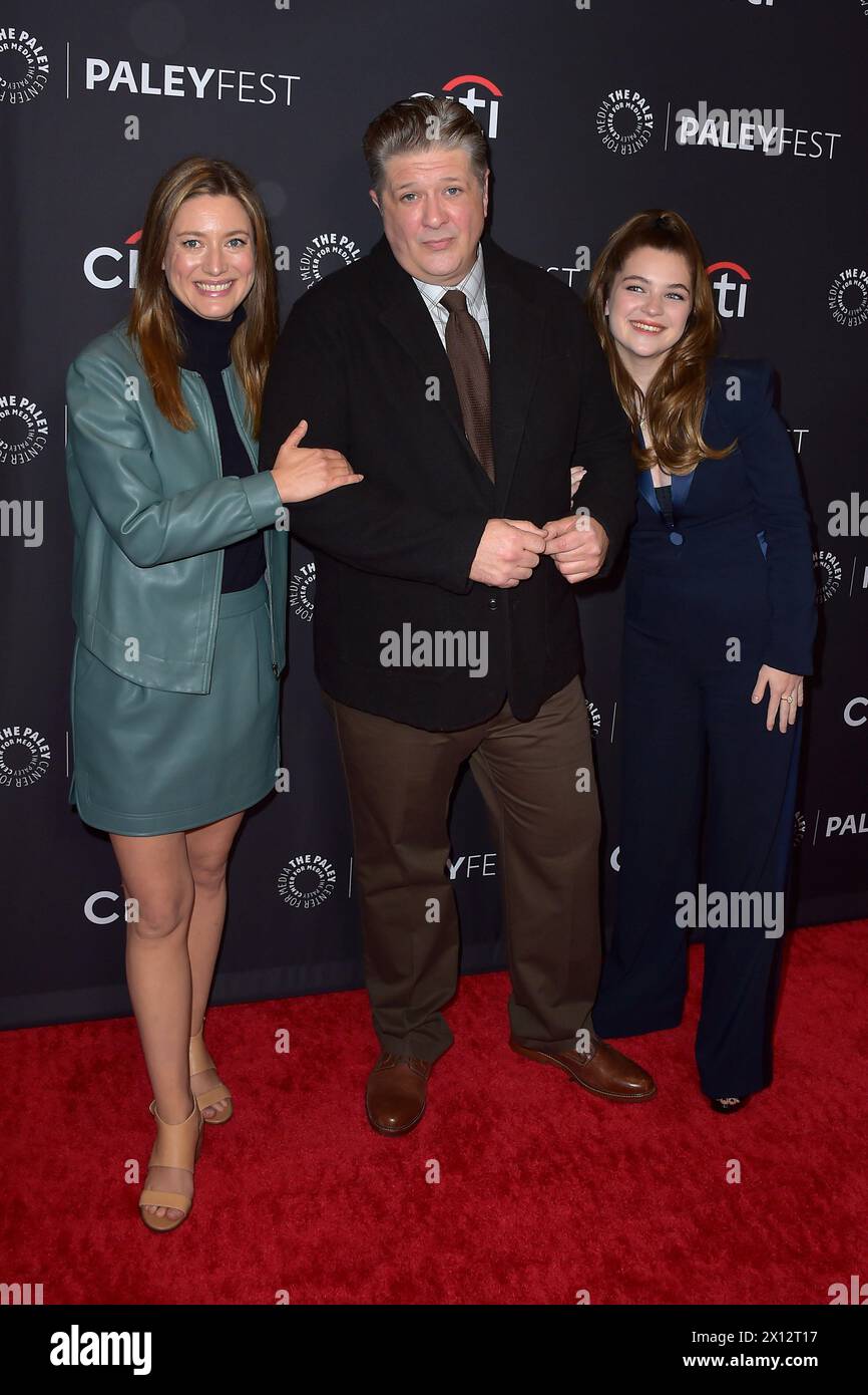 Zoe Perry, Lance Barber und Raegan Revord beim Screening der CBS TV ...