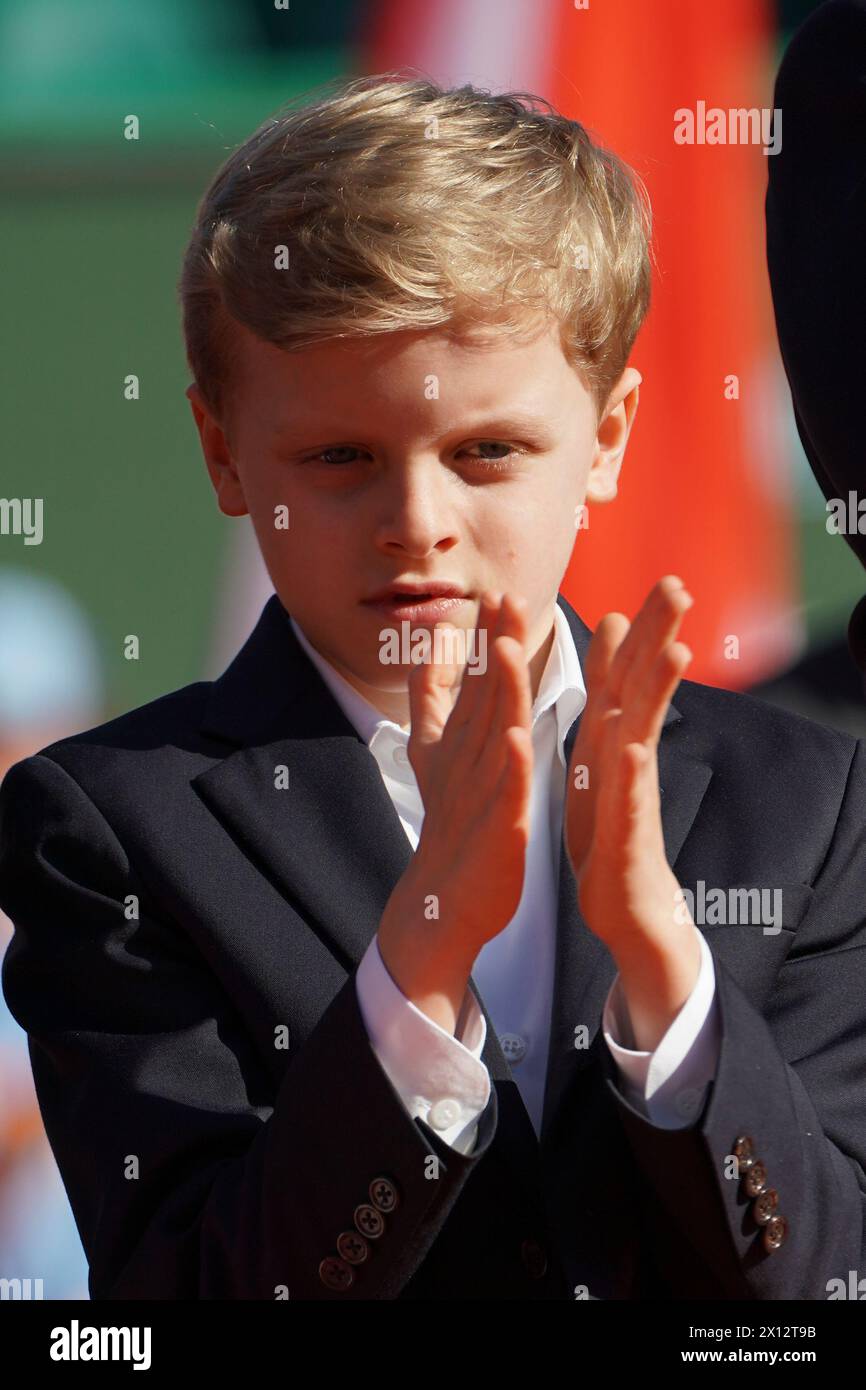MONTE-CARLO, MONACO - APRIL 14: Prince Jacques during the trophy ...