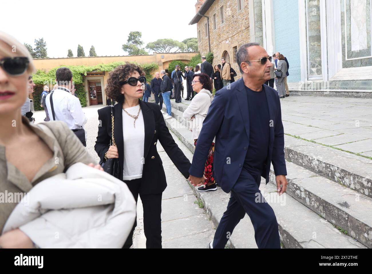 Italy. 15th Apr, 2024. Florence - Florence, Basilica of San Miniato al ...