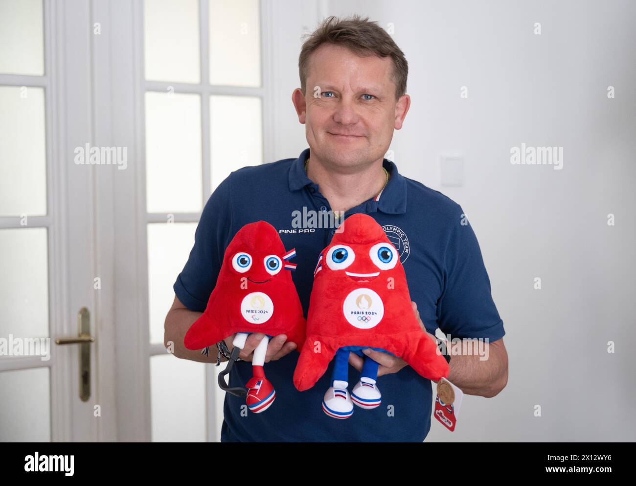Prague, Czech Republic. 15th Apr, 2024. Czech Olympic Mission head ...