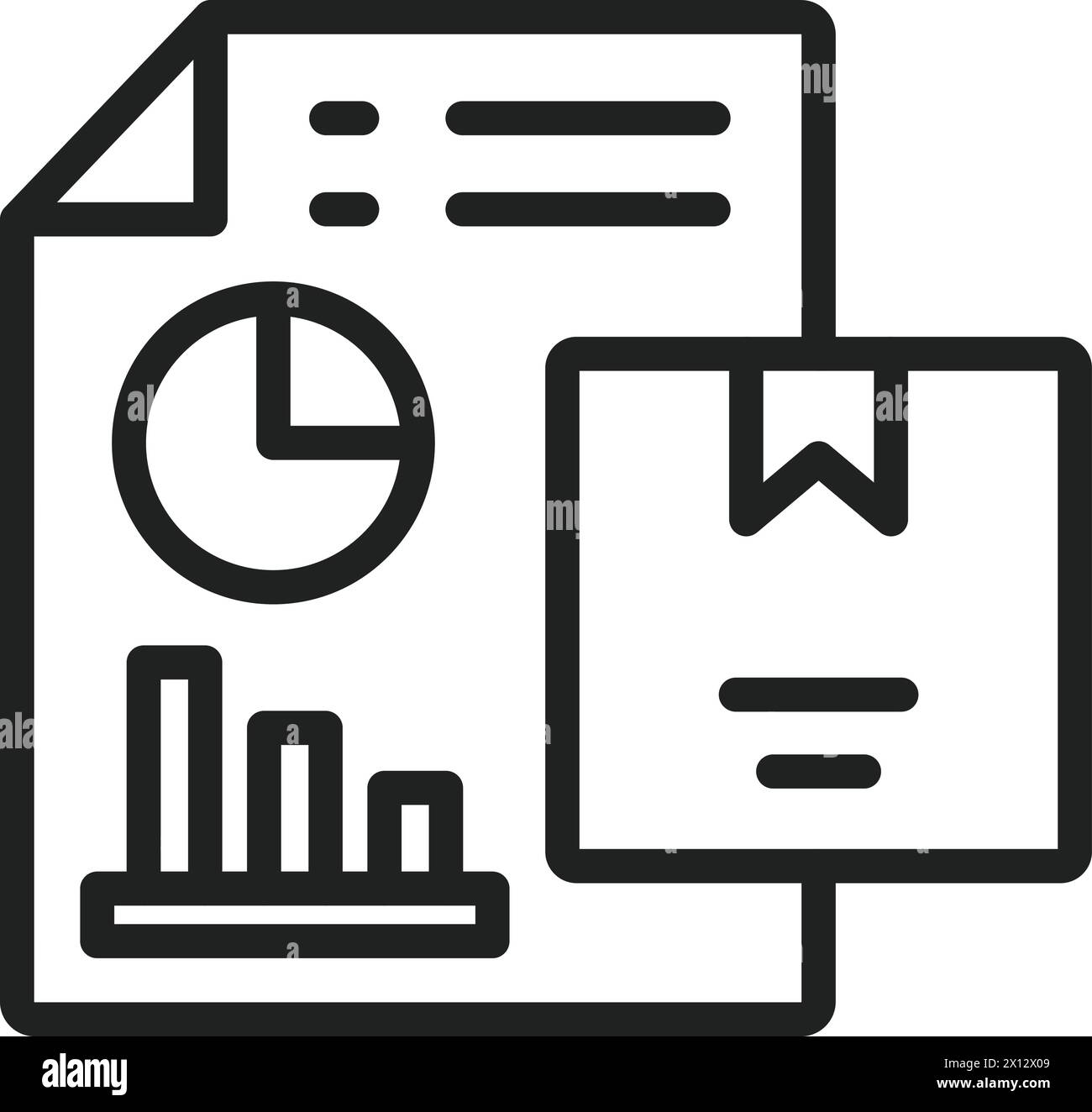 Product Analysis icon vector image. Suitable for mobile application web application and print ...