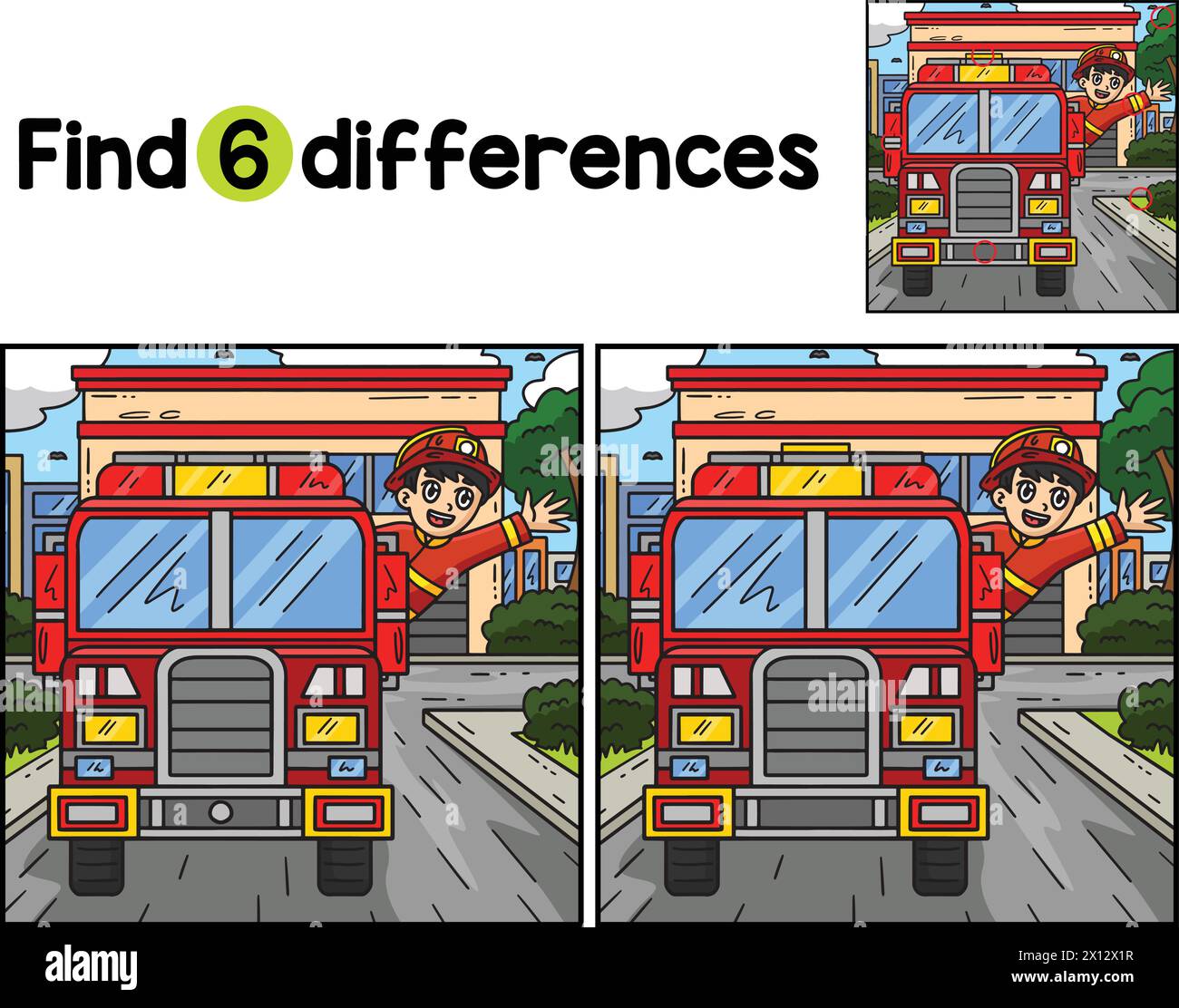 Firefighter waving Cut Out Stock Images & Pictures - Alamy