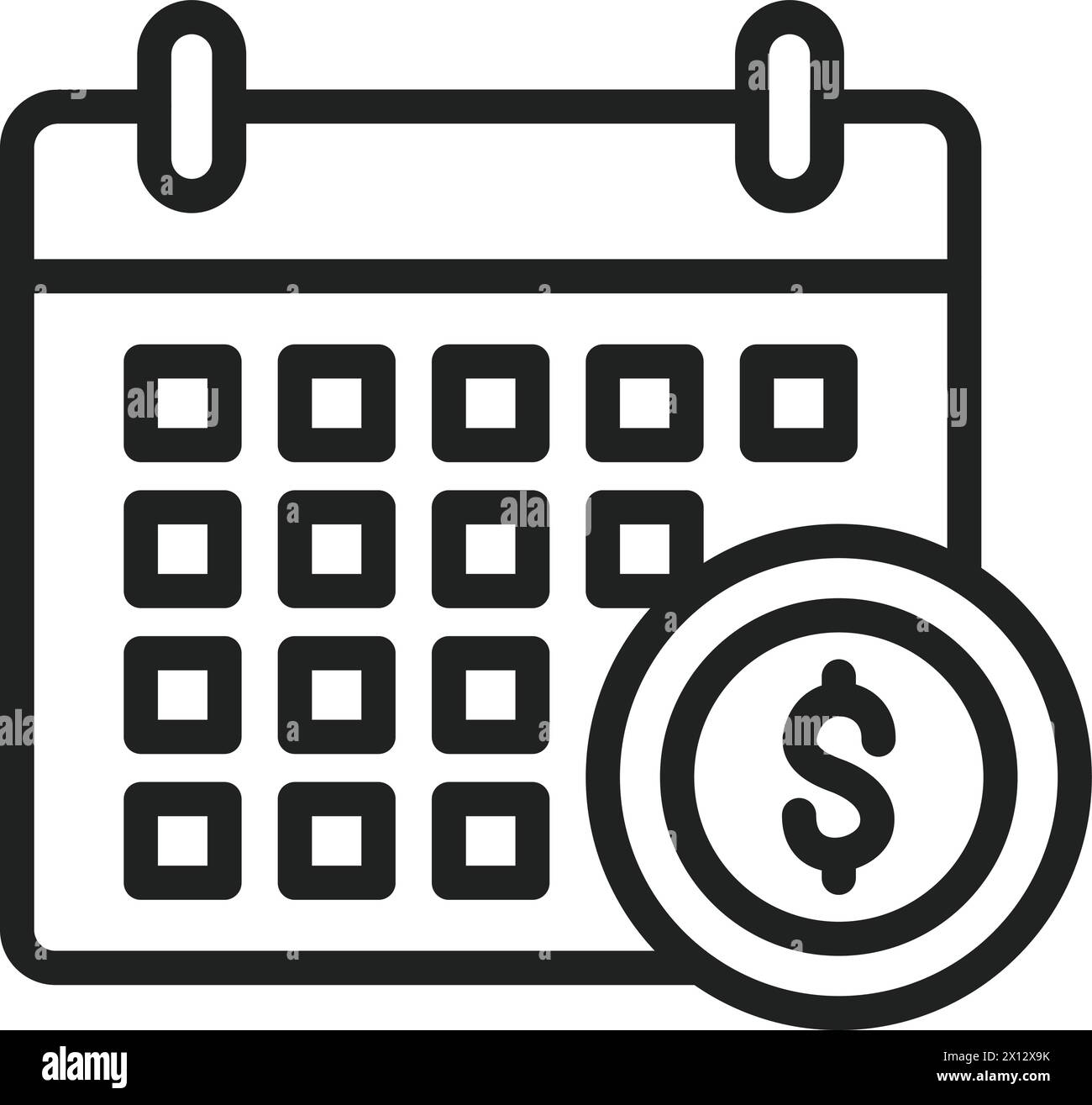 Payment Day icon vector image. Suitable for mobile application web ...