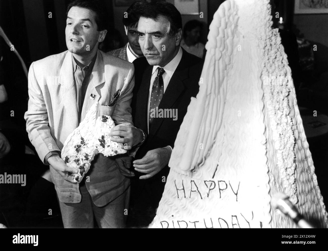 Austrian pop star Falco celebrated his 30th bithday in Vienna's famous ...