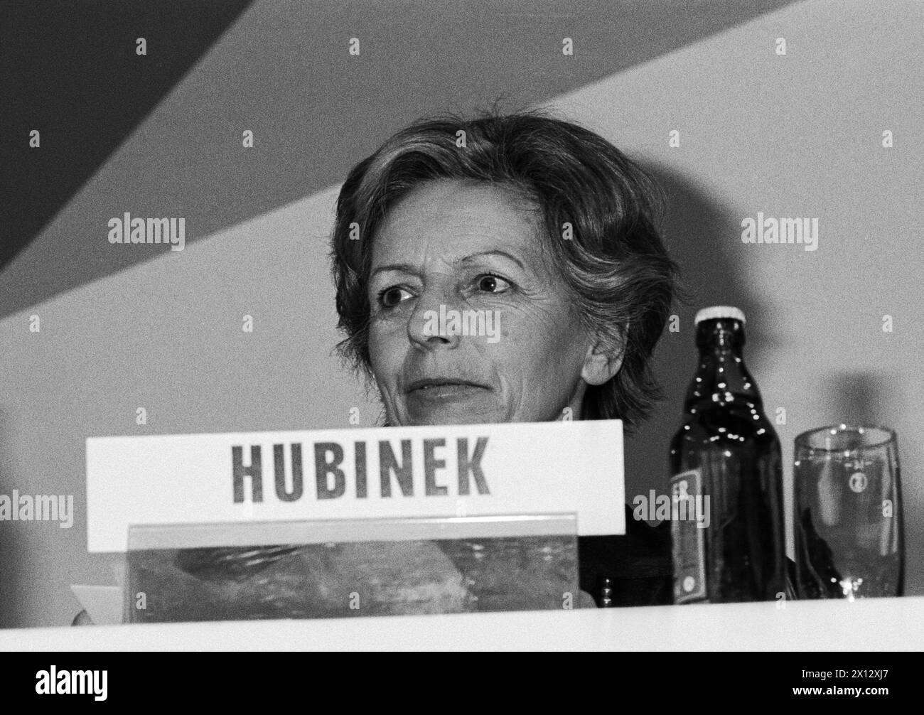 Marga Hubinek during the OEVP-special party conference on February 21 ...