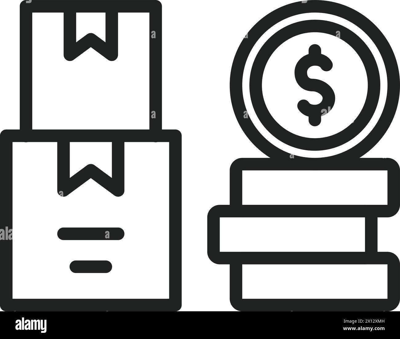 Product Sales icon vector image. Suitable for mobile application web ...