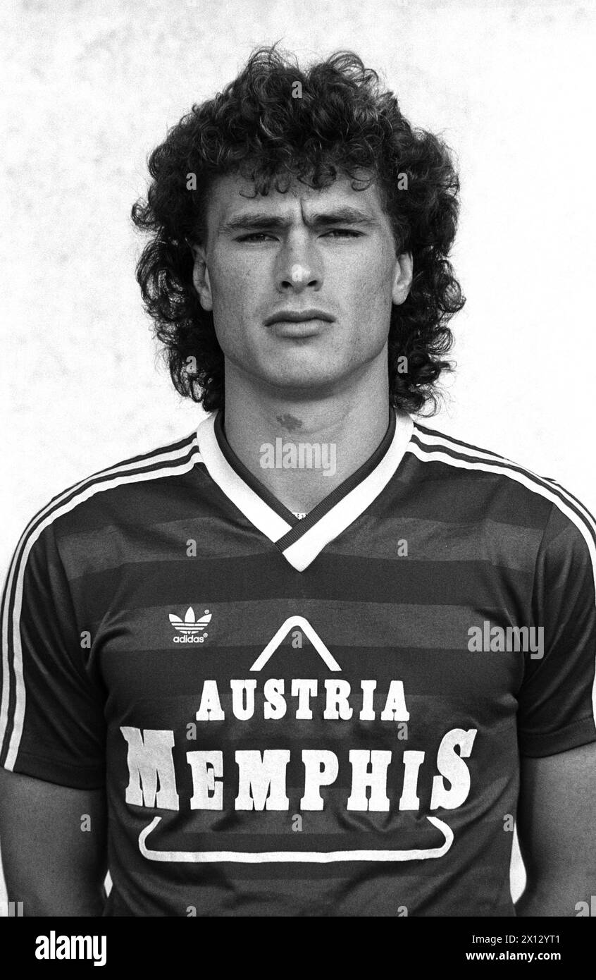 Austrian footballer Toni Polster (Austria Wien), captured on 21 July ...