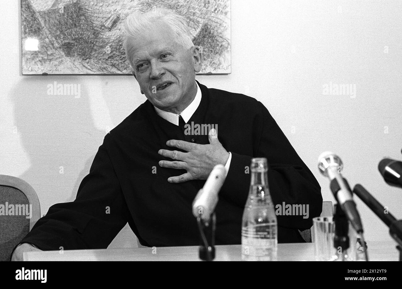 Vienna on July 17th 1986: Father Hermann Groer, a 66-year-old ...